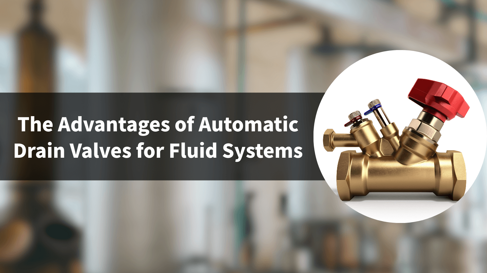 The Advantages of Automatic Drain Valves for Fluid Systems - PFC Pneumatic